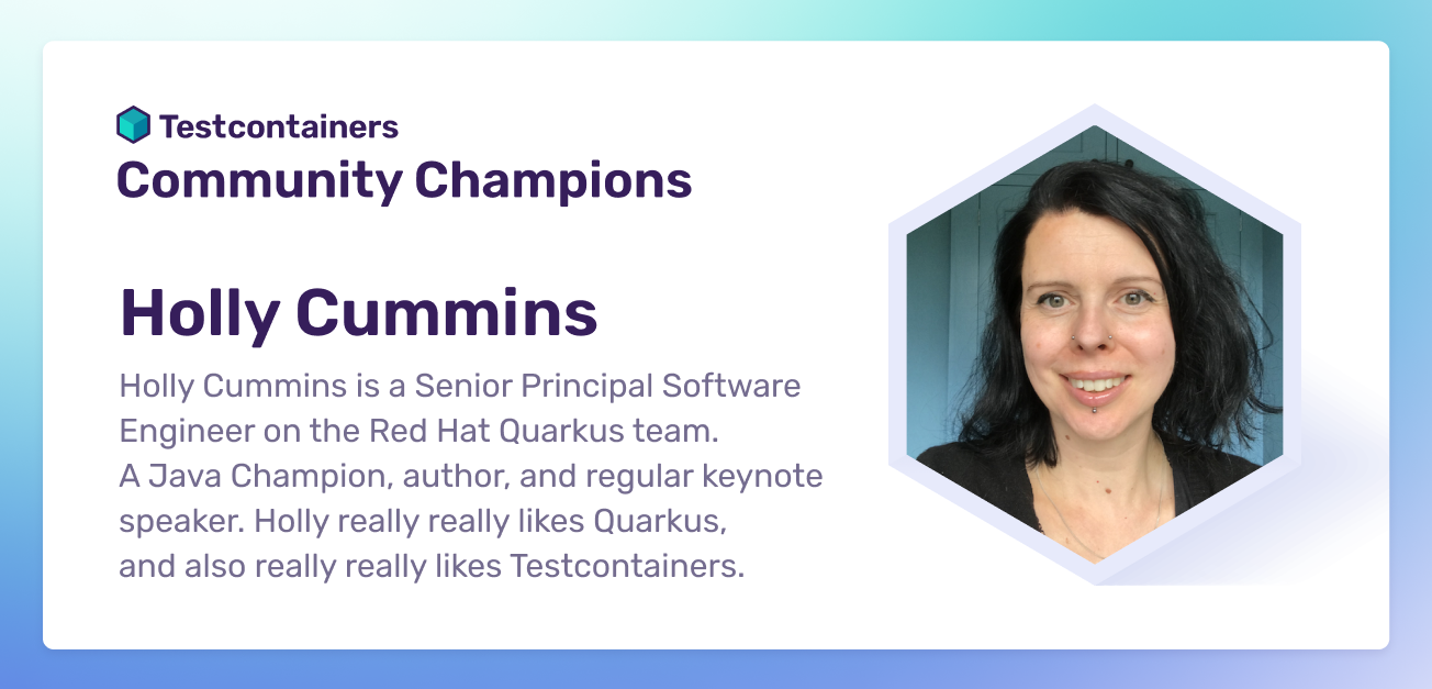 Community Champion: Holly Cummins