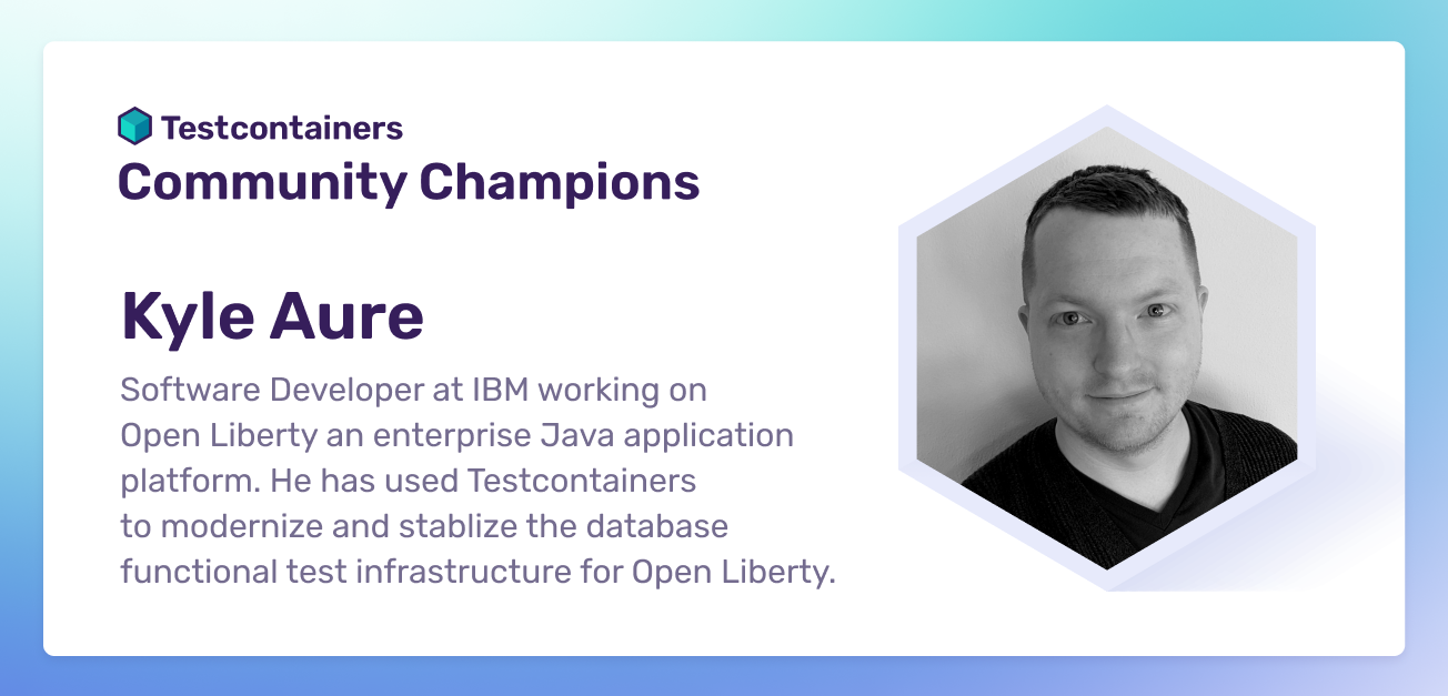 Community Champion: Kyle Aure