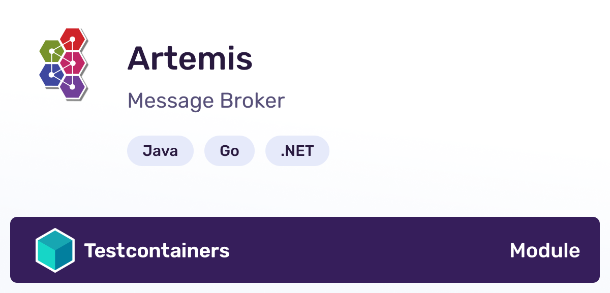 Testcontainers Artemis Module