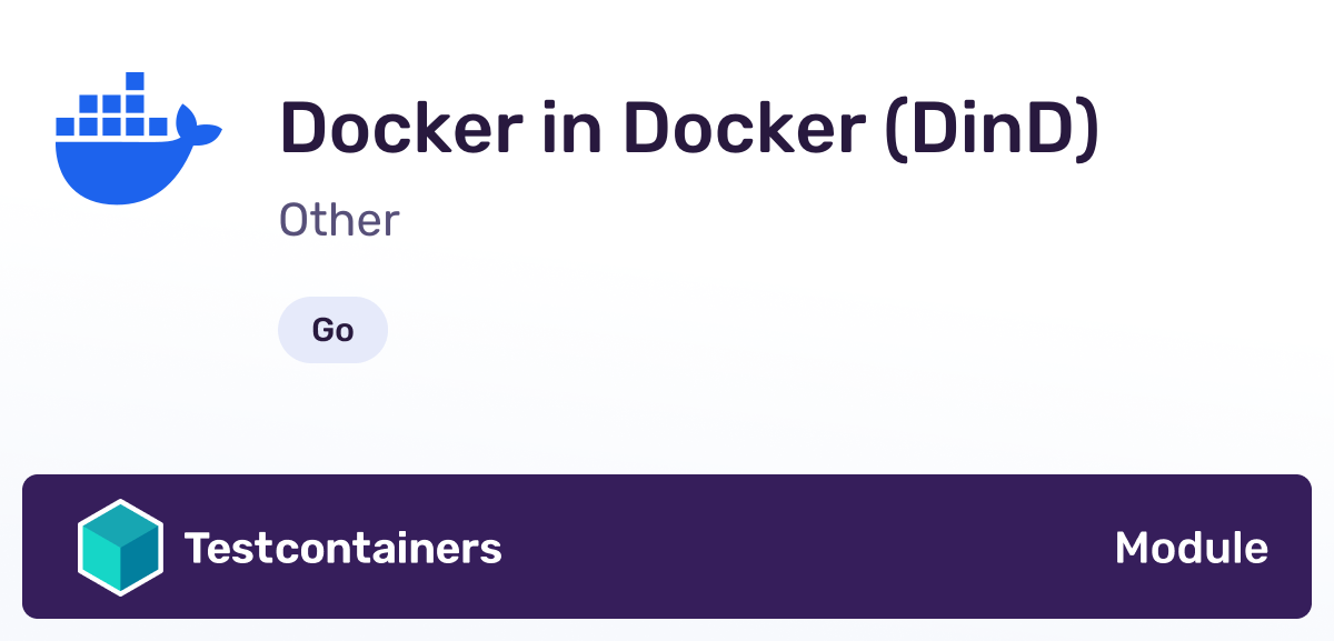 Testcontainers Docker in Docker (DinD) Module