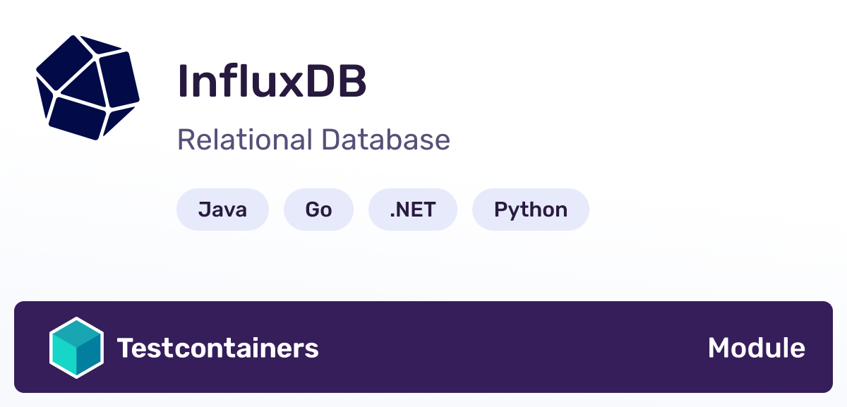Testcontainers InfluxDB Module