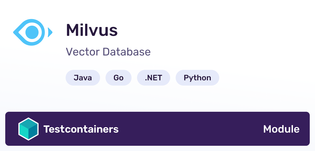 Testcontainers Milvus Module
