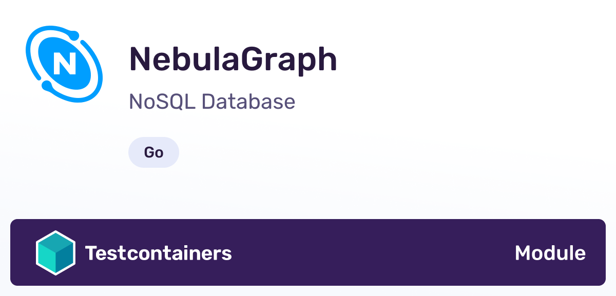 Testcontainers NebulaGraph Module
