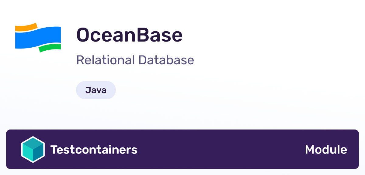 Testcontainers OceanBase Module