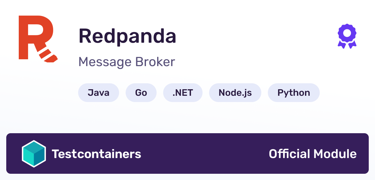 Testcontainers Redpanda Module