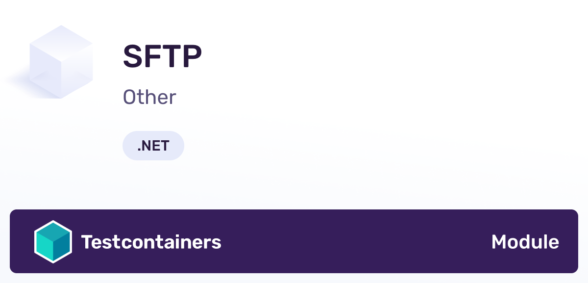 Testcontainers Sftp Module