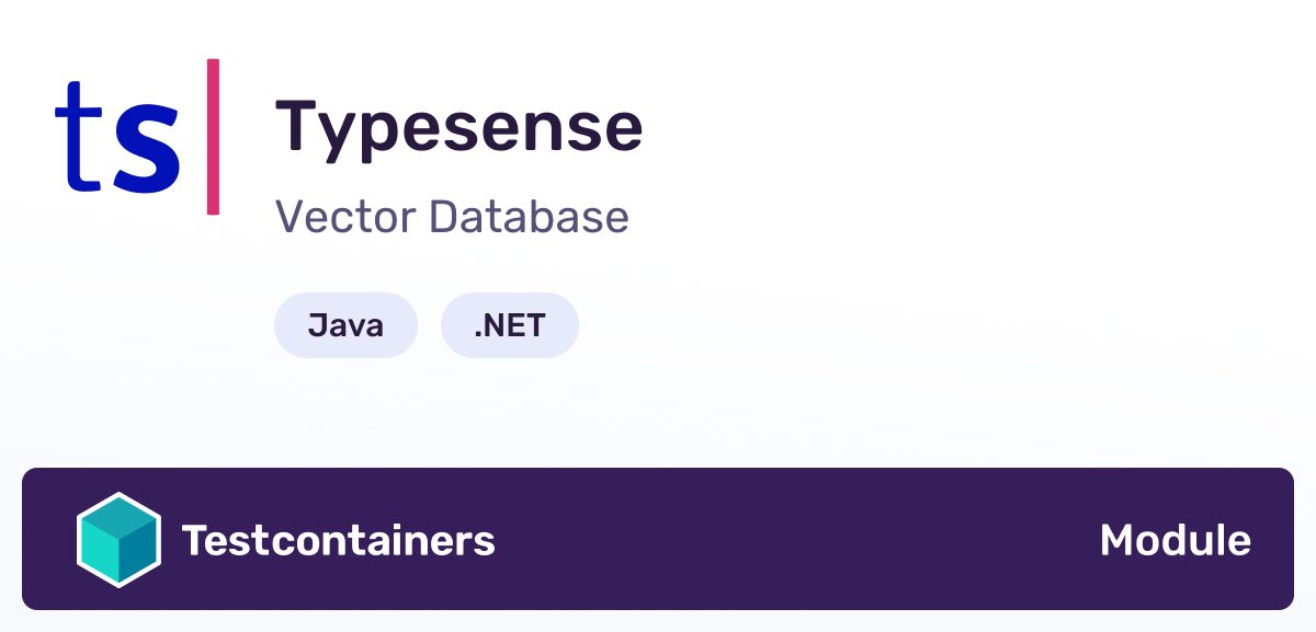 Testcontainers Typesense Module